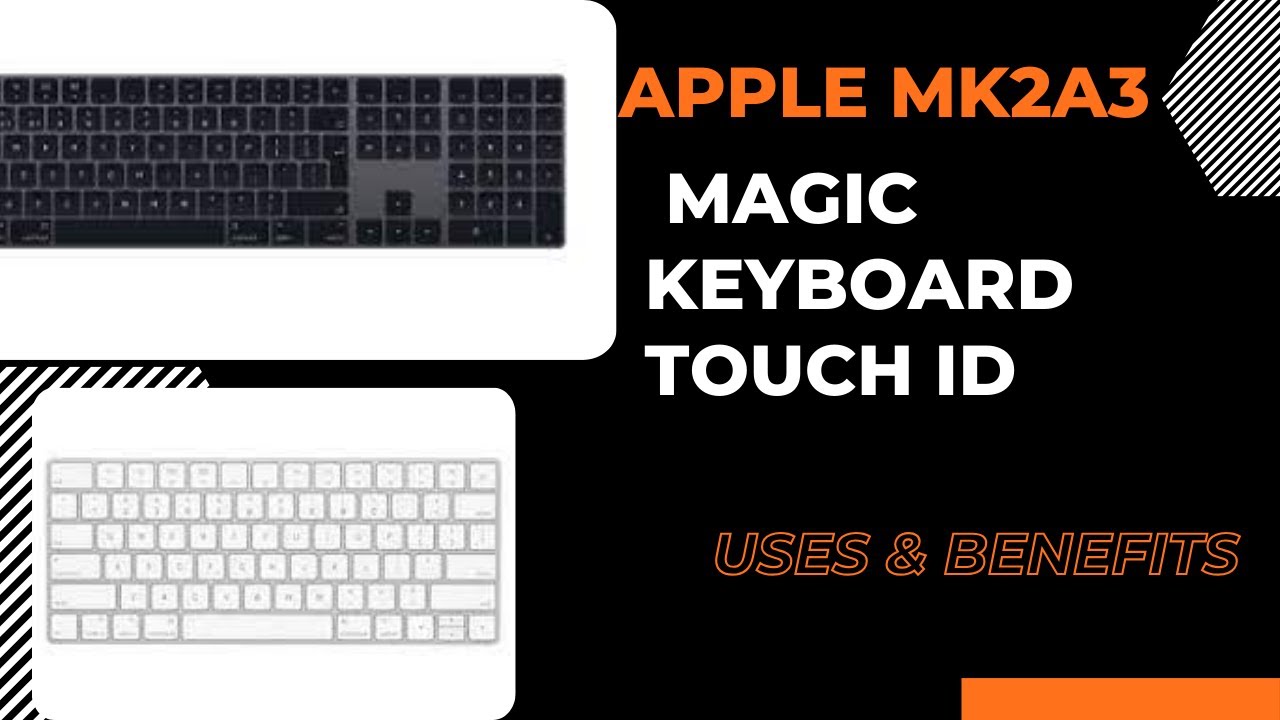 Apple MK2A3 Magic Keyboard 3 With Touch ID - YouTube