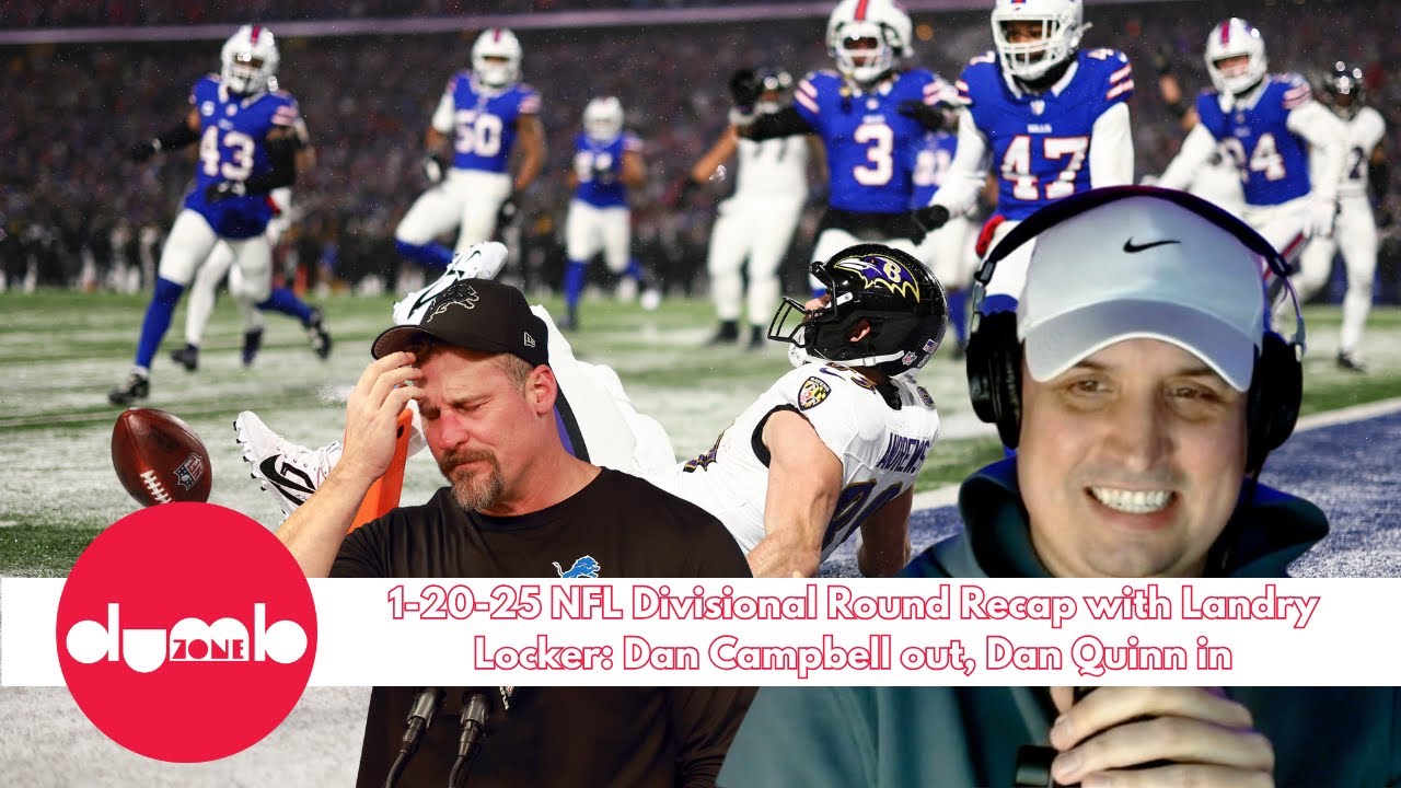 DZ 1-20-25: Mark Andrews drop, Dan Campbell eliminated, a big NFL ...