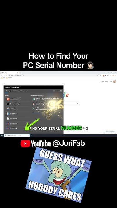 How to Find Your Computer's Serial Number: Quick Guide - YouTube