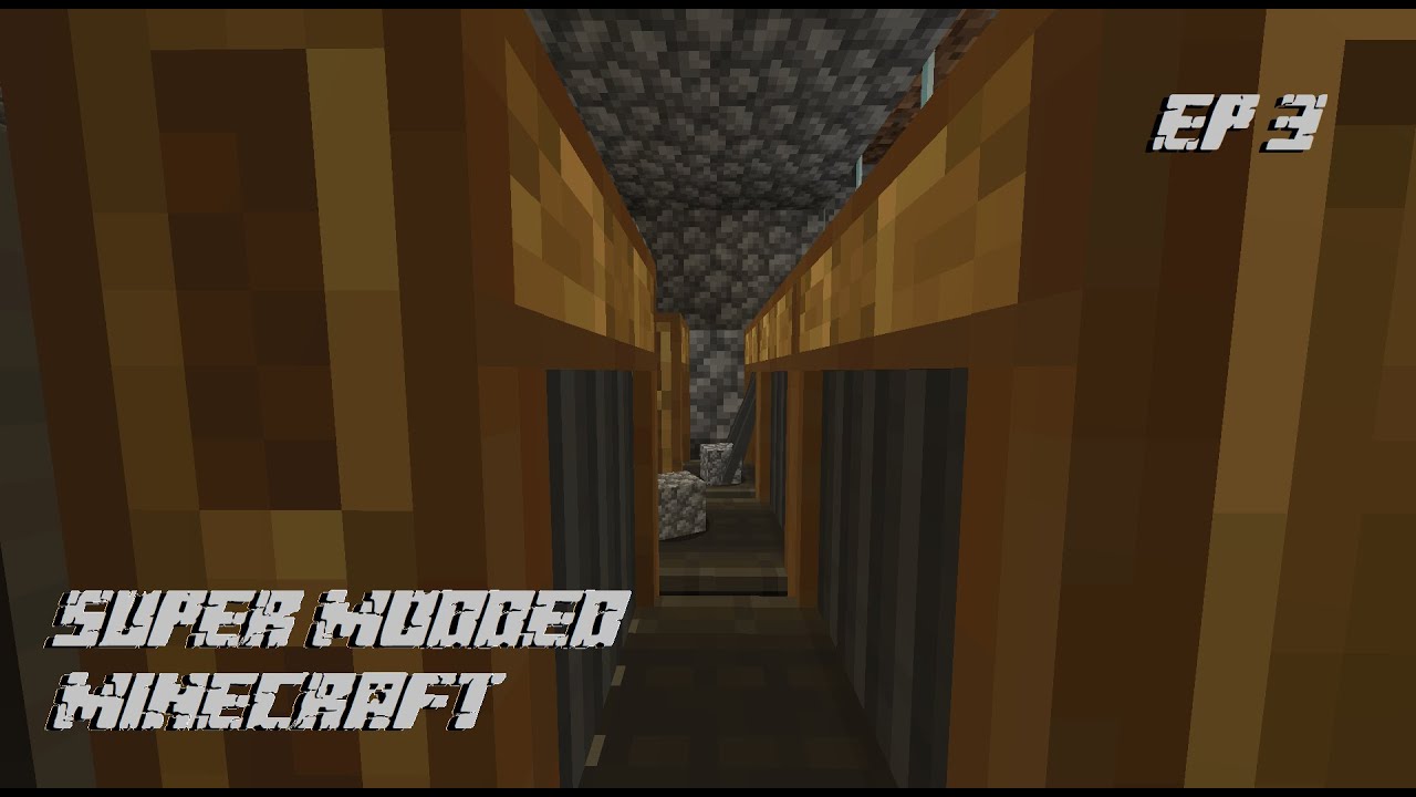 Minecraft Super-modded | Day 3 Maybe Cobble Generator this time? - YouTube