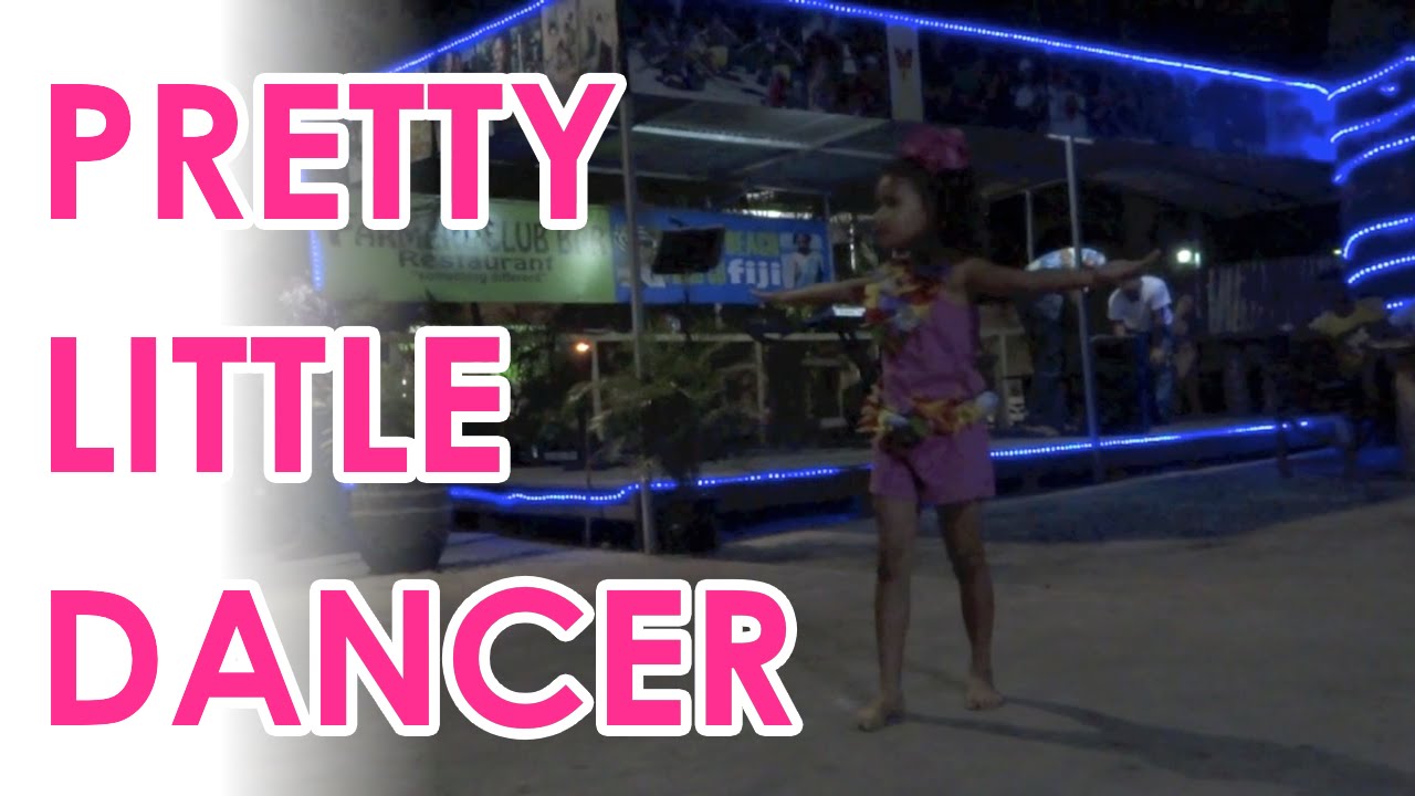 カワイイダンサーに遭遇！pretty little dancer in Fiji - YouTube
