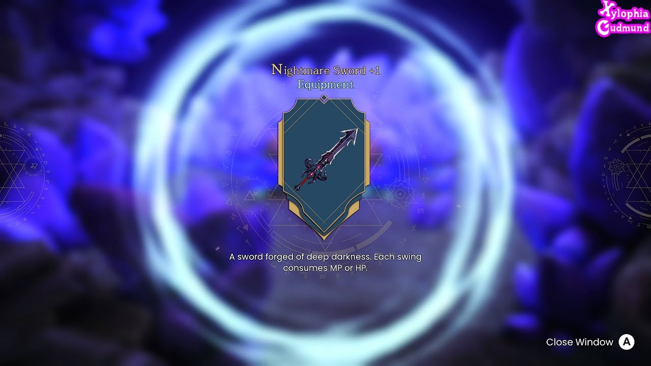 『Xylophia Gudmund』 How to Get Soul Sword and Nightmare Sword - Witch ...