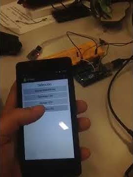 controlando arduino desde Android - YouTube