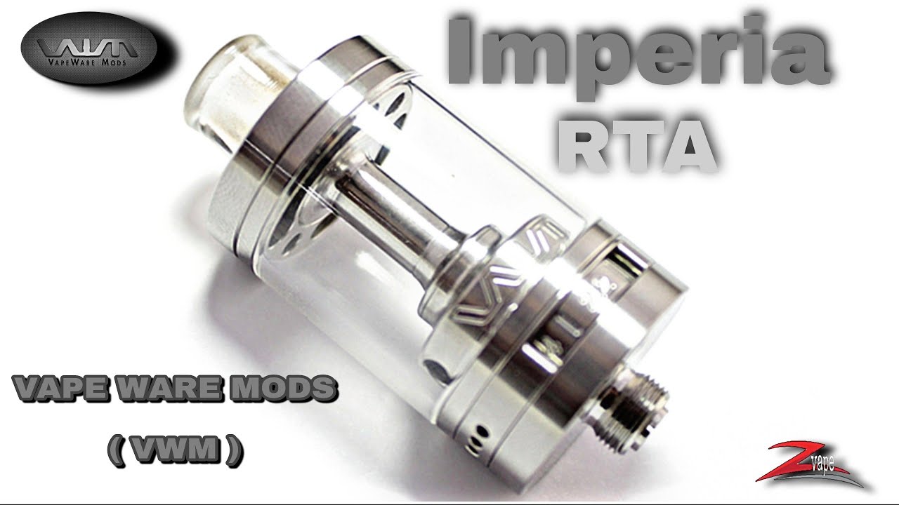 Imperia RTA by VapeWare mods ( VWM ) full Review & Build Tutorial ...