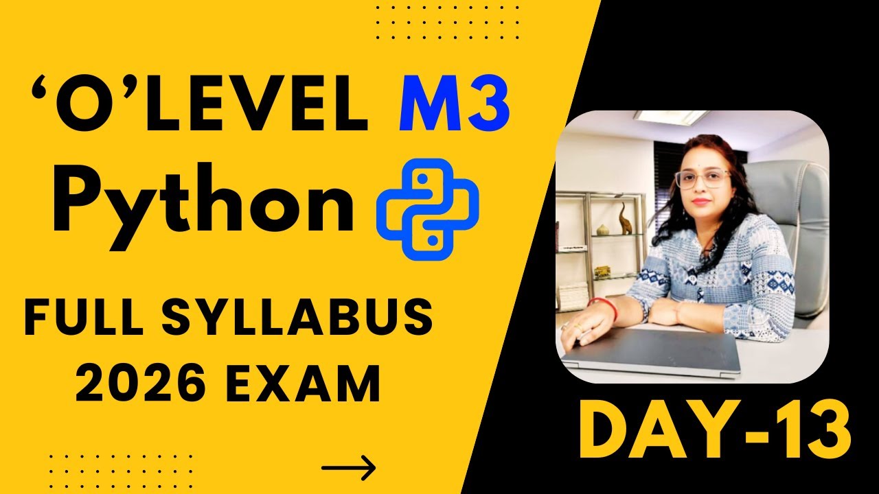 Python Day-13 | Nested List, Looping & Practical Programs | Full Python ...