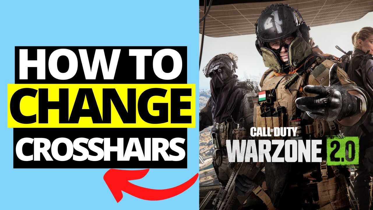 How To Change Crosshairs in COD Warzone 2.0 - YouTube