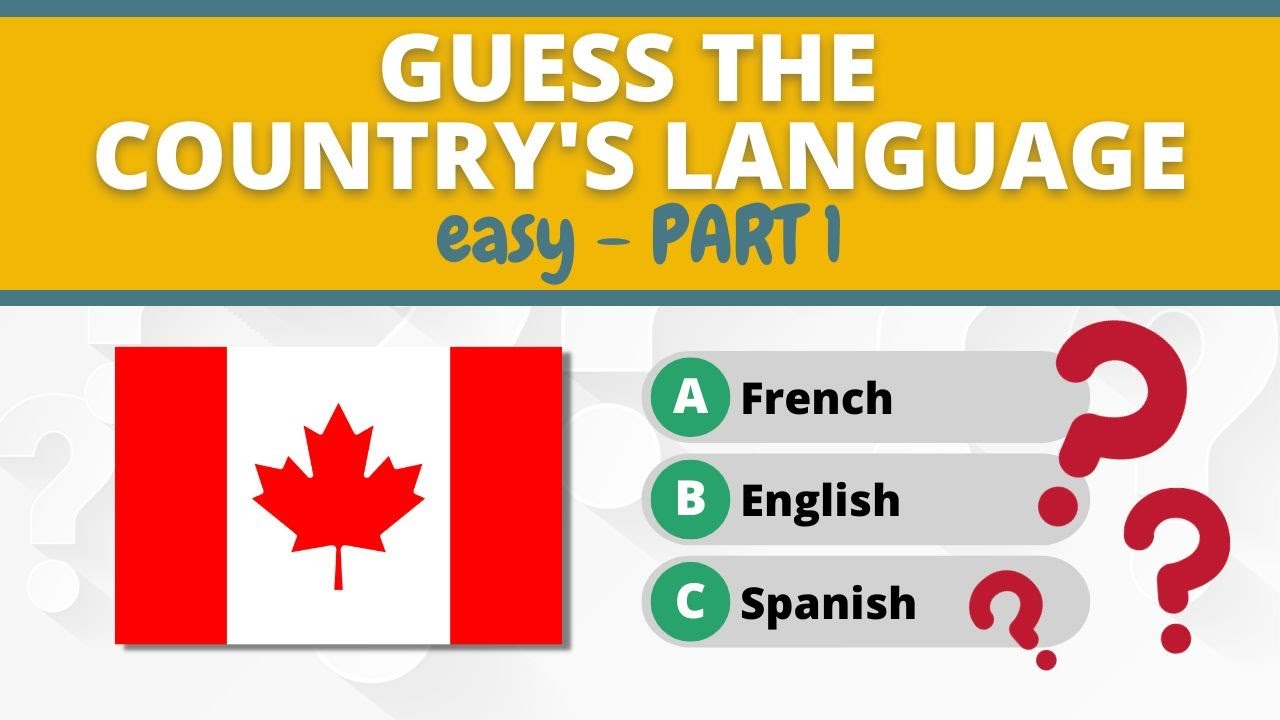 Guess the Language Quiz Challenge | EASY - PART 1 - YouTube