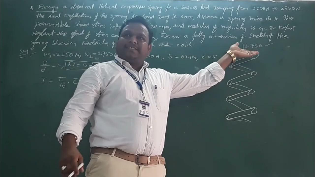 DMM-1,UNIT-5,Lecture-2|| Springs - YouTube