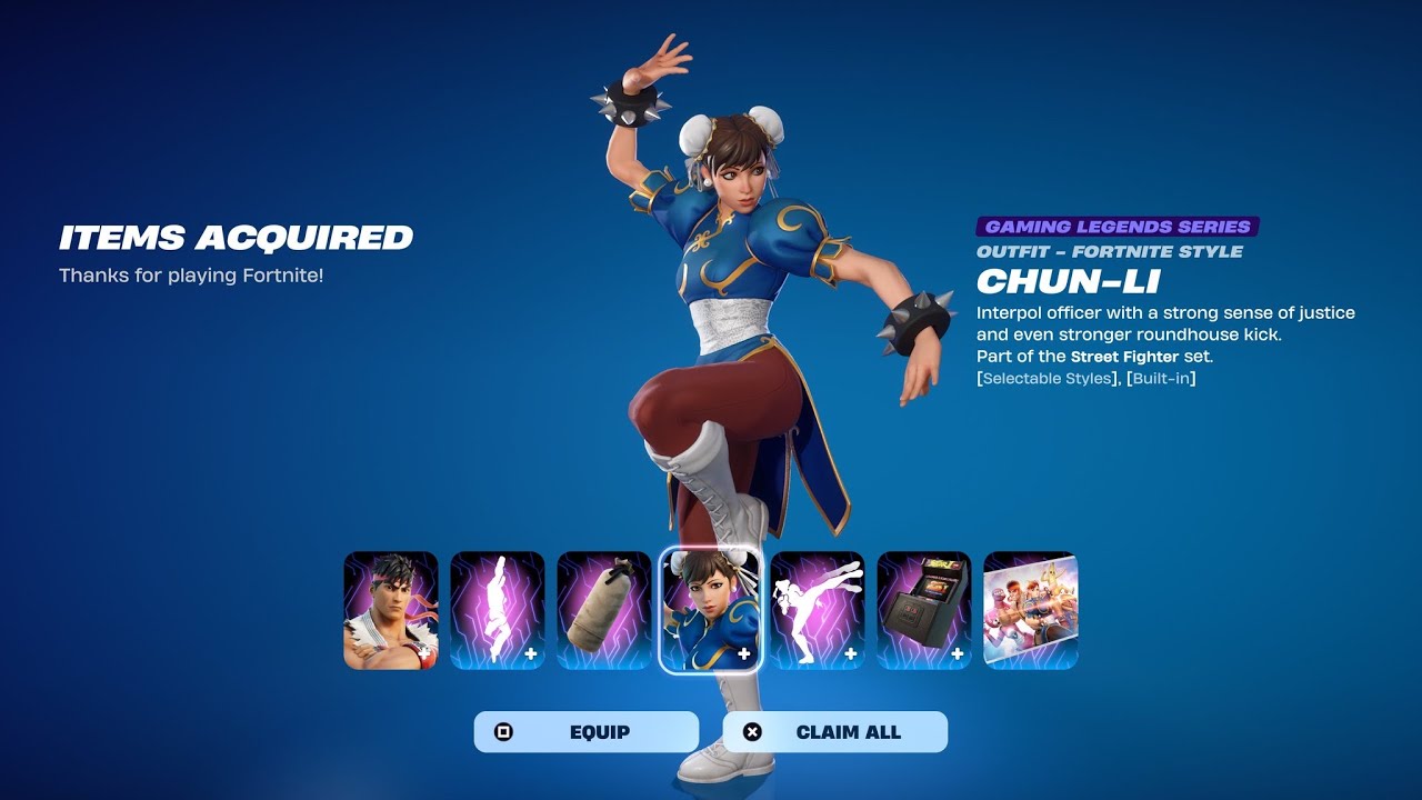 ¡RÁPIDO! CONSIGUE GRATIS LA SKIN DE CHUN LI EN FORTNITE HACIENDO ESTO ...
