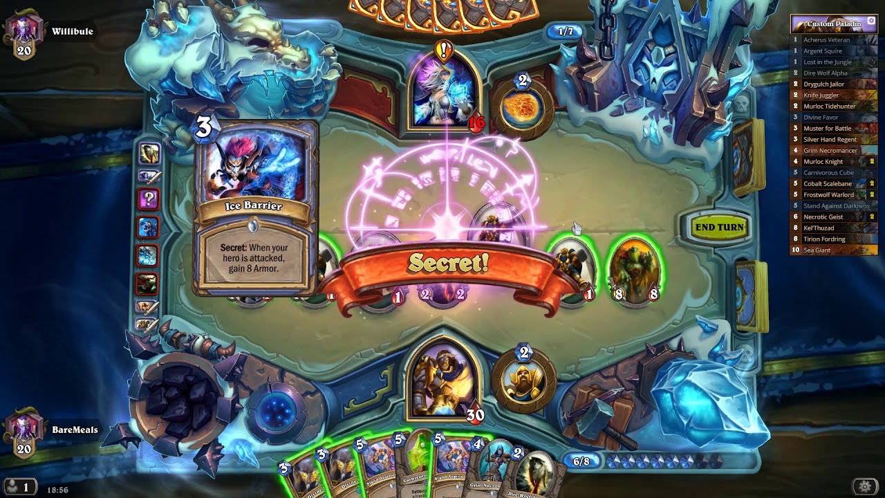 Hearthstone (Wild) Paladin 2 - 2018 *NEW* - YouTube