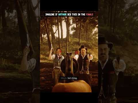 Every RDR2 player wanted Arthur to do this in the Finale