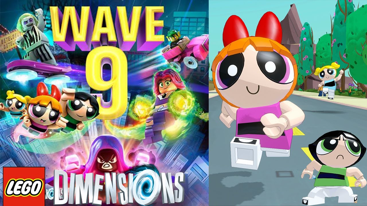 LEGO DIMENSIONS WAVE 9 - THE POWERPUFF GIRLS, BEETLEJUICE & TEEN TITANS ...