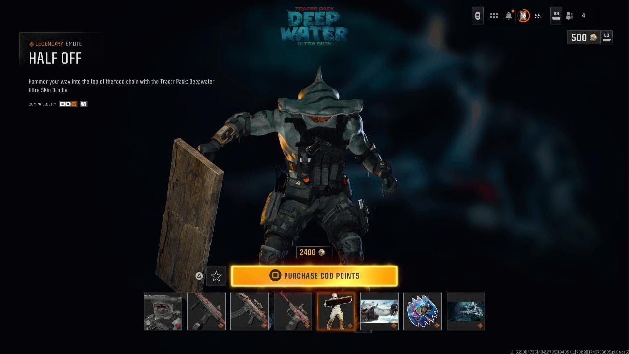 Half Off - Emote in Warzone & BO6 - YouTube