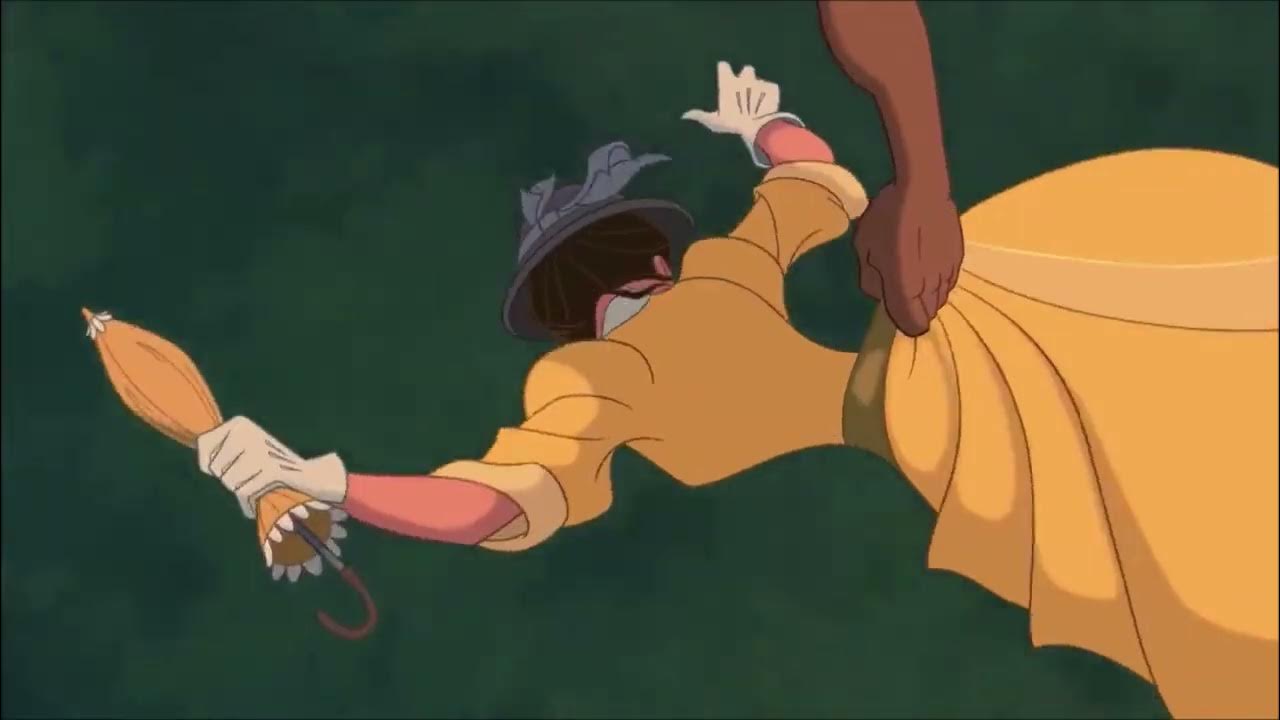 Tarzan saves Jane from baboons - Tarzan (1999) - YouTube