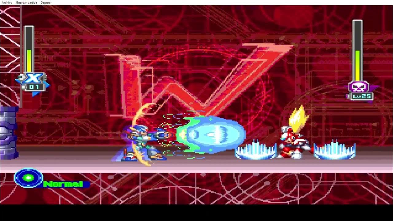 Megaman X5 X vs Zero Consiguiendo Ultimate Armor - YouTube