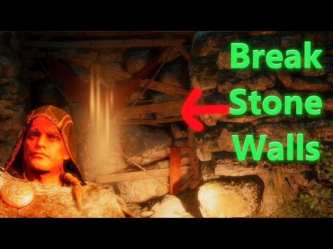 how do you break stone walls in Assassin's Creed Valhalla? - YouTube