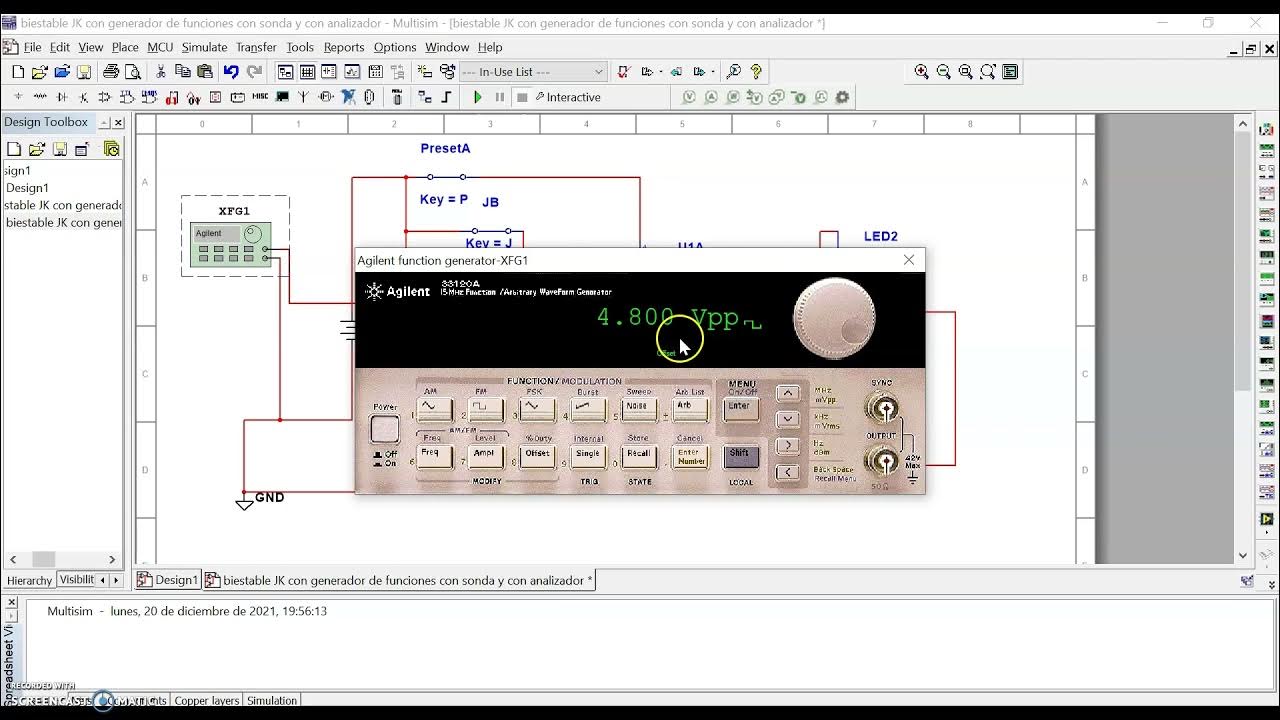 Generador de funciones para Multisim - YouTube