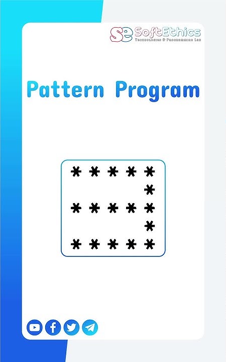 Pattern Three Code Three Pattern In Less Than A Minute Shorts Patternshorts Patternprograms