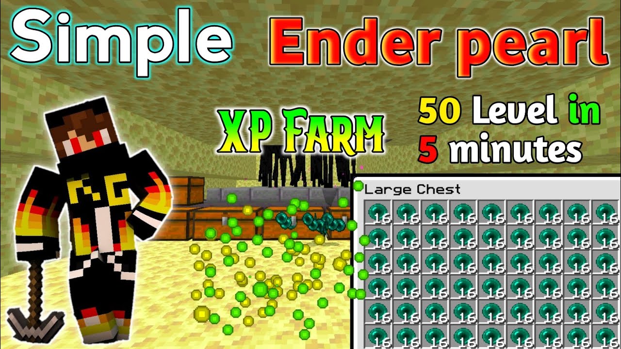 How to make enderman xp farm in Minecraft 1.19 Java and pocket edition🔥 ...