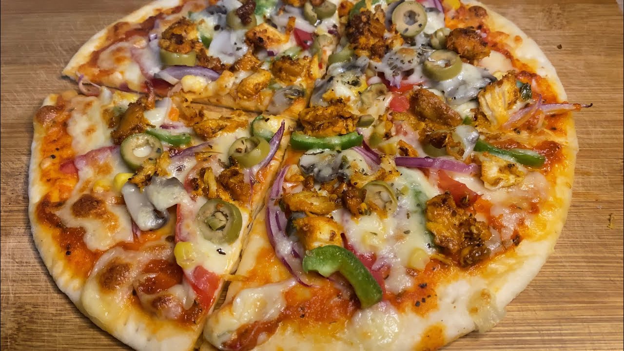 Homemade Pizza Recipe | How to make pizza at home recipe by Kitchen ...