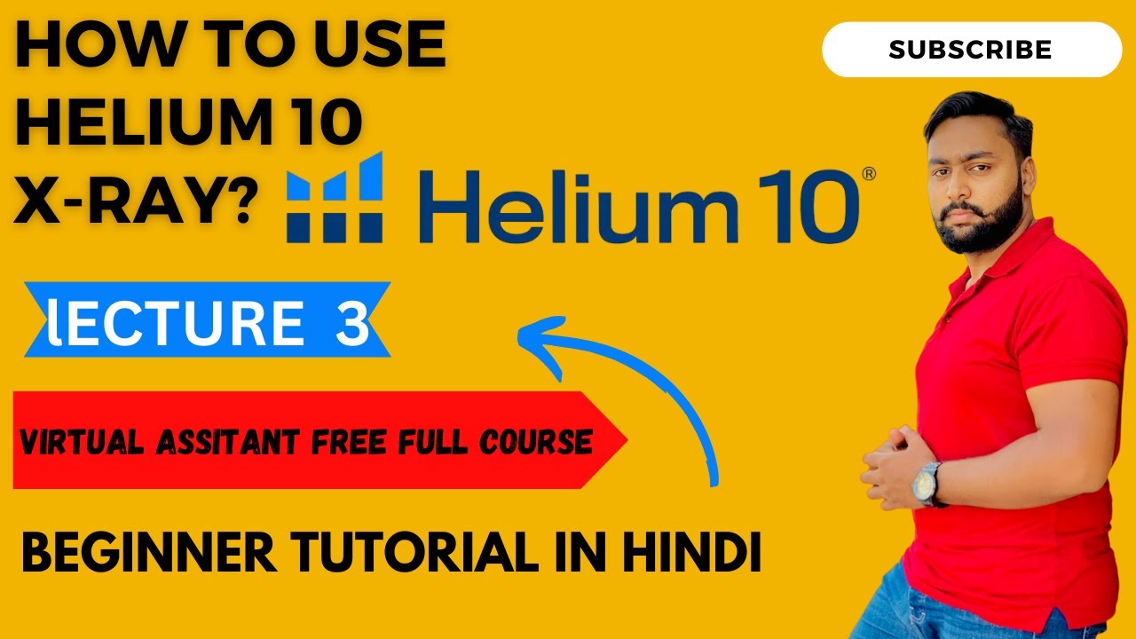 How to use Helium 10 for Product Hunting | X-RAY Helium 10 | Lecture 3 ...