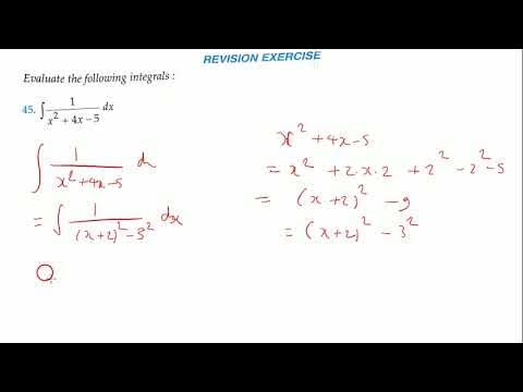 Integration 1/ (x^2 + 4x - 5) dx - YouTube