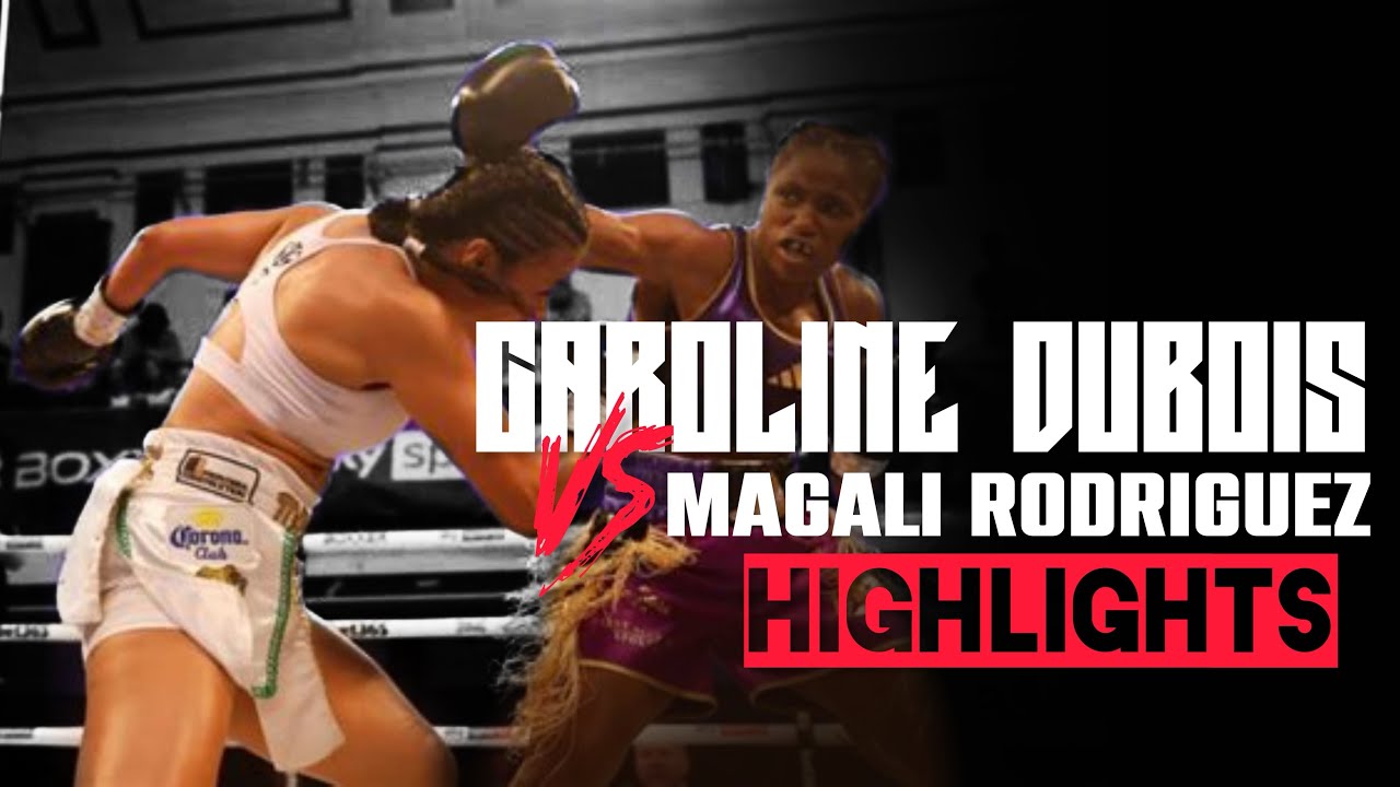 Caroline Dubois vs Magali Rodriguez | HIGHLIGHTS #DuboisRodriguez # ...