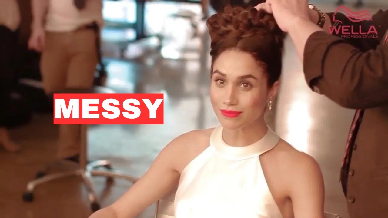 Meghan Markle's Wella Ad: Is It Messy or Just Different? - YouTube
