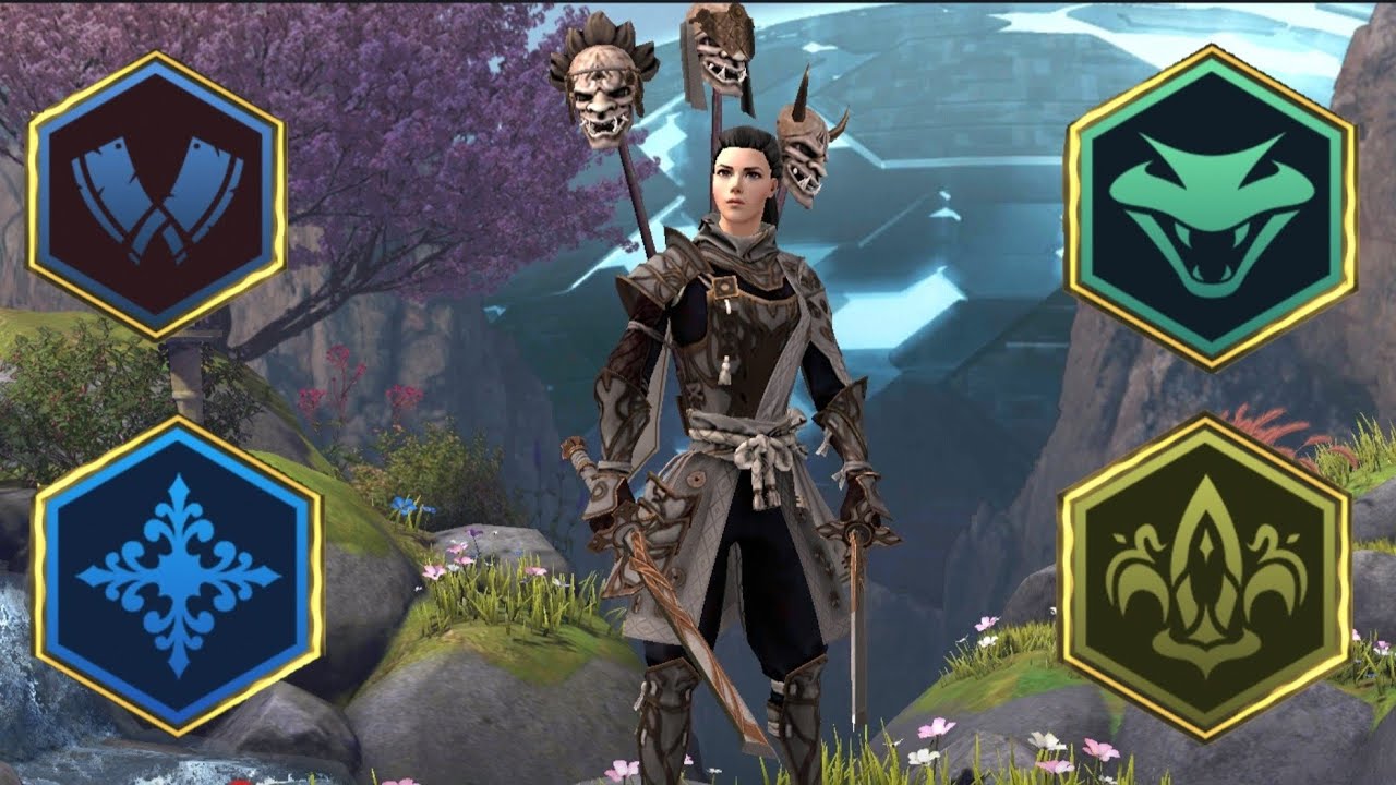Shadow fight 3 || Testing all dynastian sets in triad raid - YouTube