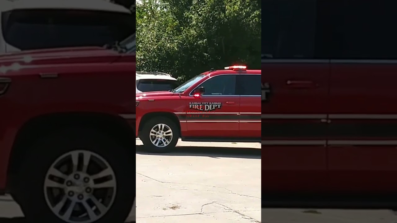 Kansas City Kansas Fire Department Battalion Chief SUV - YouTube