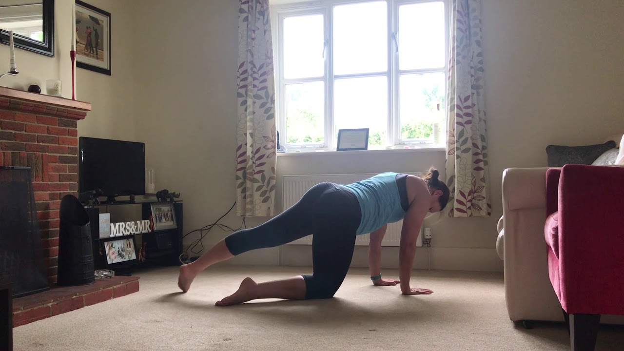 Kneeling Leg Sweep Left - YouTube