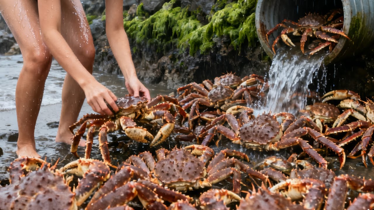 Xiaozhang Rushed To The Sea And Found Strange Crabs With Bumps All Over ...