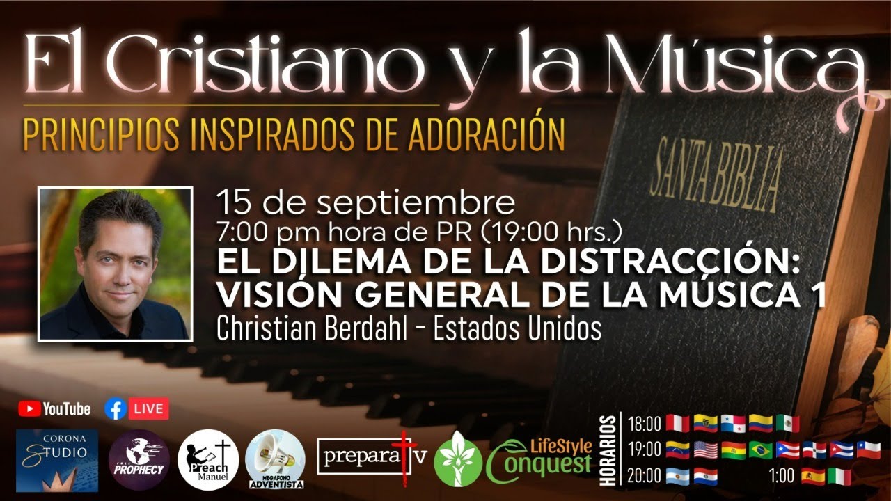 CONGRESO EL CRISTIANO Y LA MÚSICA 6/8 | CHRISTIAN BERDAHL | VISIÓN ...
