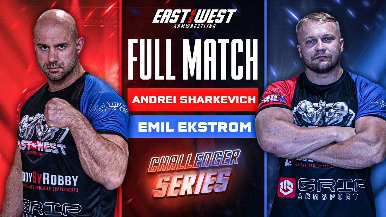 Andrei Sharkevich vs Emil Ekstrom - East vs West Challenger Series ...