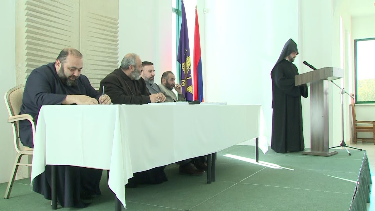 Վարդապետական թեզի պաշտպանություն Մայր Աթոռ Ս Էջմիածնում Youtube