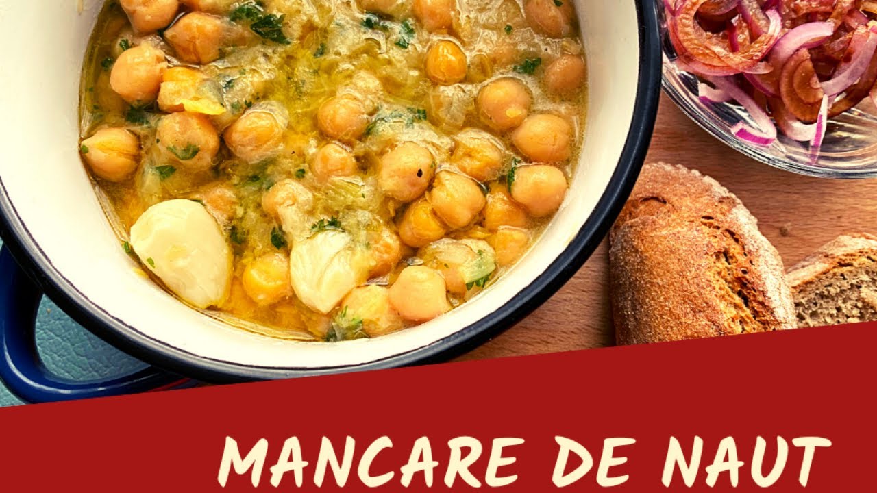 Mancare de naut ,reteta de post - YouTube