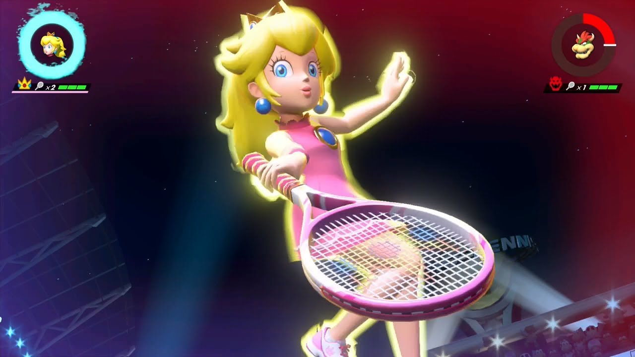 Peach Special Shot Exhibition Mario Tennis Aces Nintendo Switch Youtube