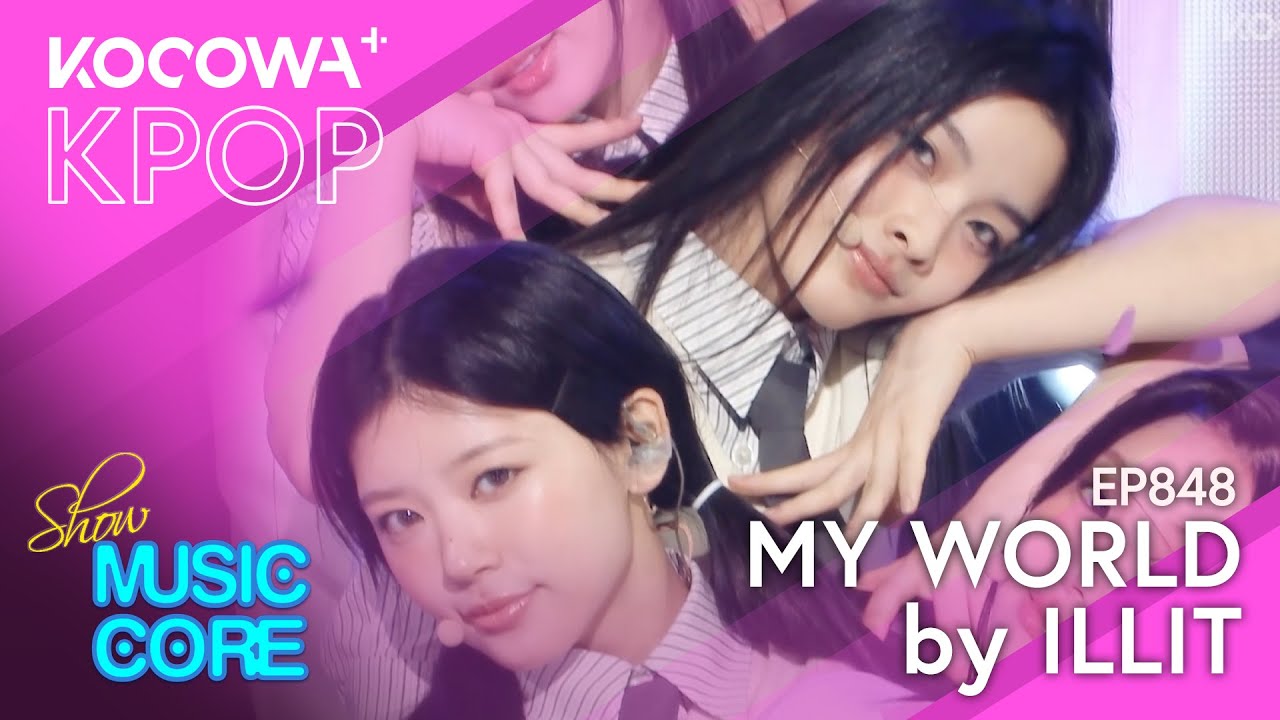ILLIT - My World | Show! Music Core EP848 | KOCOWA+ - YouTube