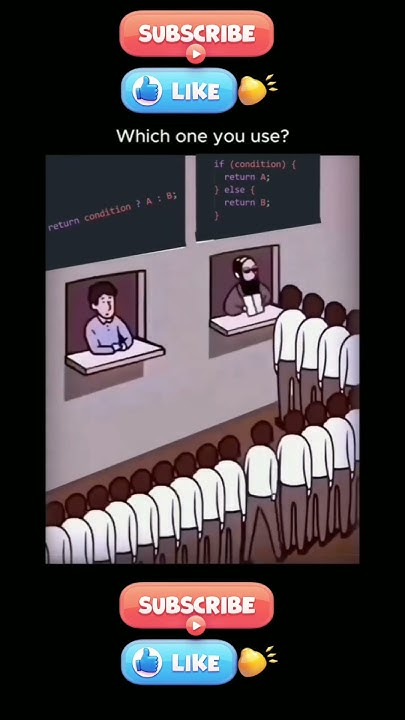 JavaScript Developers Hate The Ternary Operator #javascript - YouTube