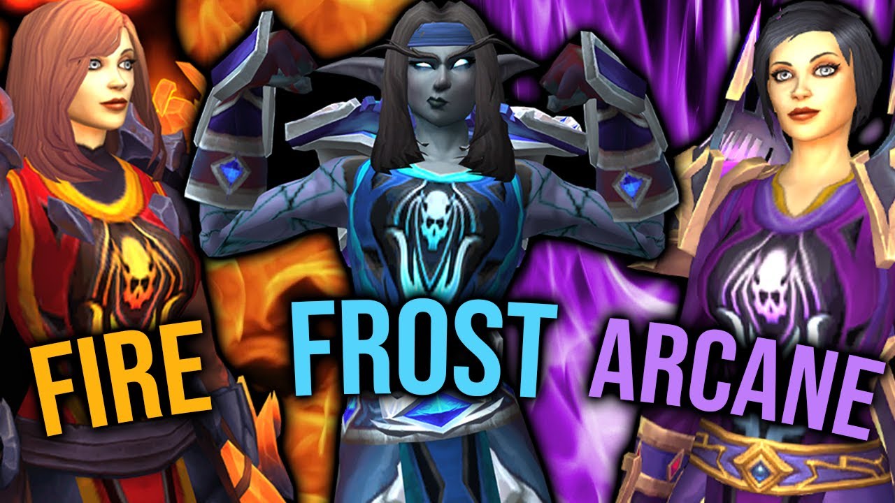 FROST vs FIRE vs ARCANE - Triple Mage Solo Shuffle - YouTube