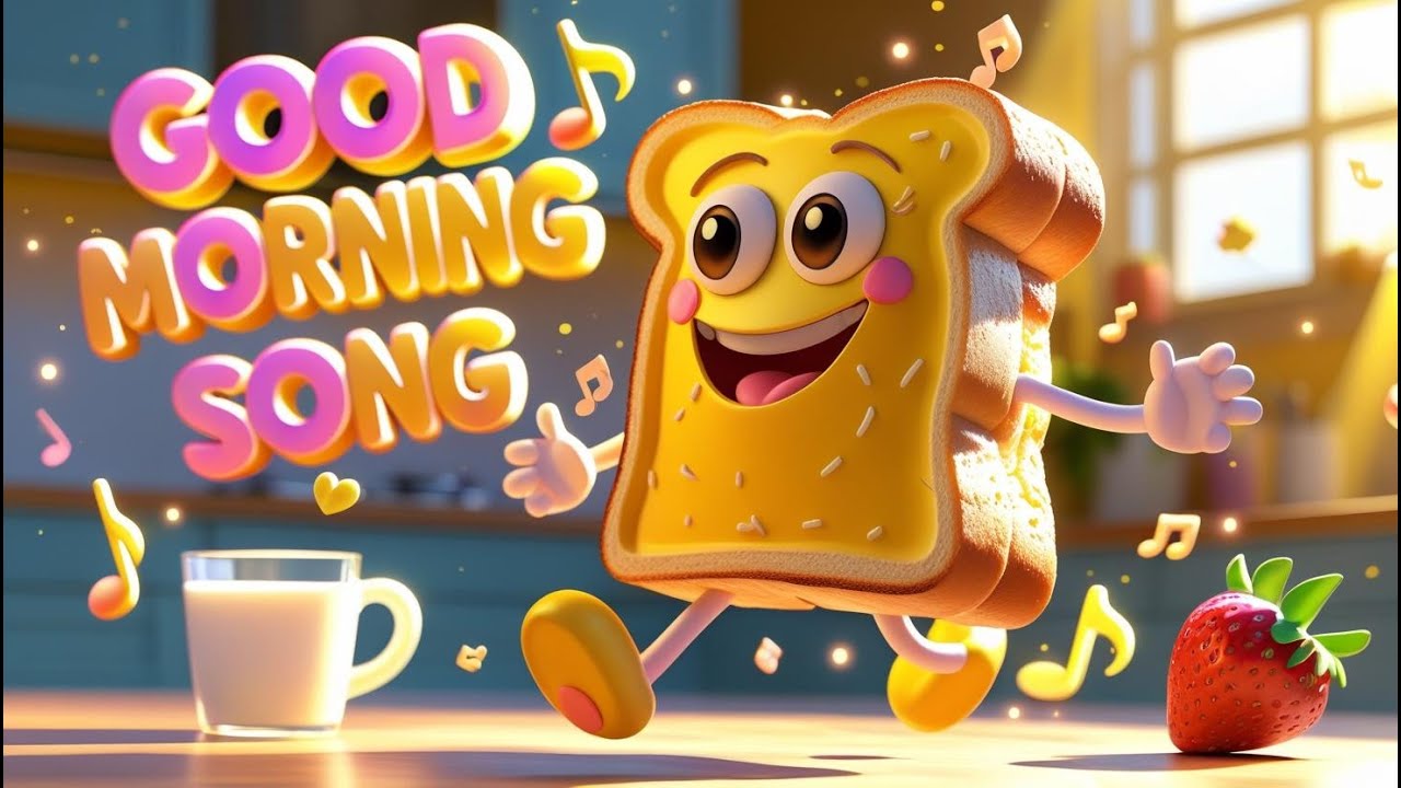 Good Morning Song for Kids 🌞 | Wake Up & Start the Day | Preschool ...