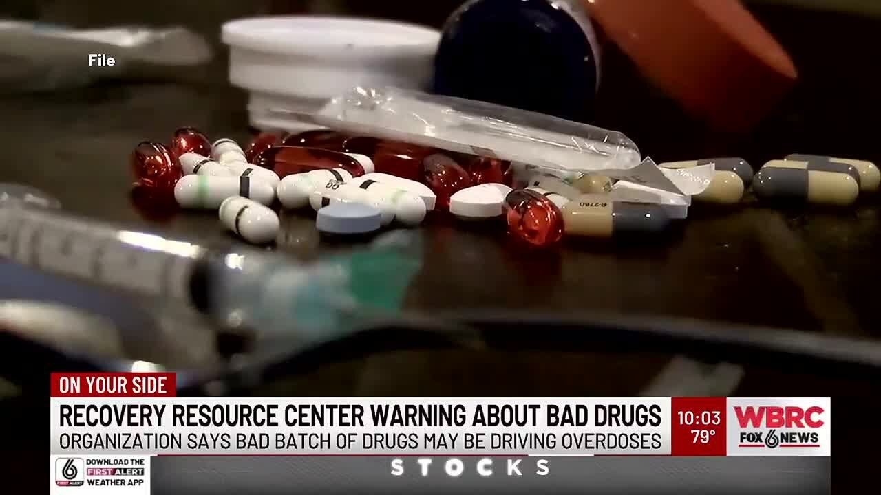 Organization says bad batch of drugs may be driving overdoses - YouTube