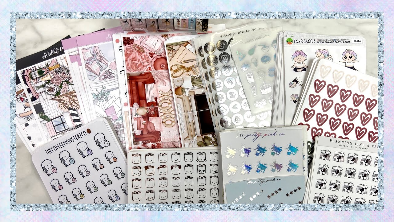 Planner Sticker Haul ★ TCMC Fox&Cactus, Clevergirlcrafts, SPC & More ...