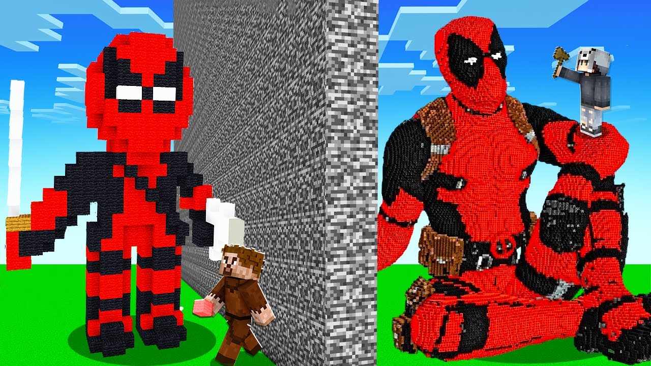 YAPI KAPIŞMALARINDA DEADPOOL İLE TROLLEDİM 😱 - Minecraft - YouTube
