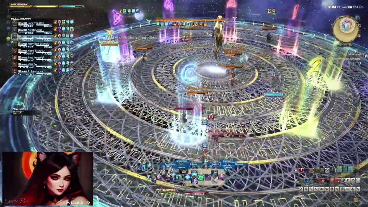 FFXIV The Omega Protocol (Ultimate) TOP - First kill - SAGE Pov 4K - HQ BGM - YouTube