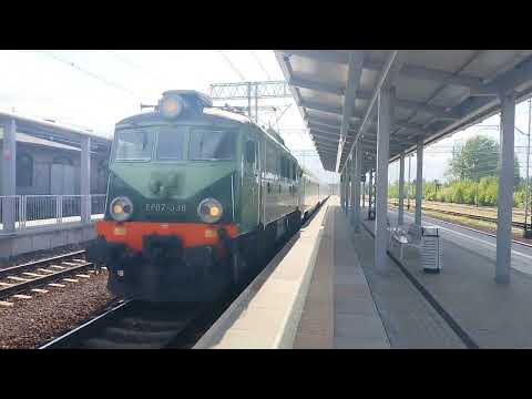 RARYTAS!!!! EP07-338 z IC Chełmoński do Krakowa Głównego #archiwalny - YouTube