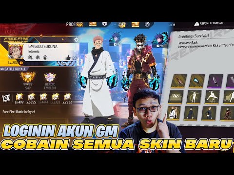 SEWA AKUN GM! GILA BANGET SKIN SKIN DI VAULTNYA! LENGKAP ADA SKIN YANG BELUM RILIS DAN LANGKA CUY!