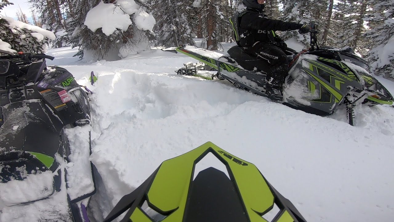 2020 Wyoming Snowmobile Conditions (Part 2) - YouTube