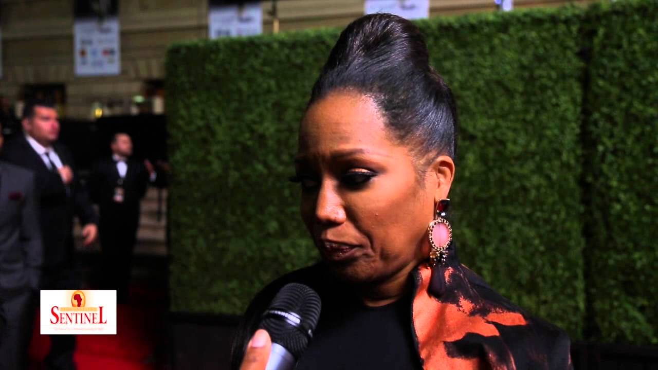 R&B singer Michel'le interviewed at the 46th NAACP Image Awards - YouTube