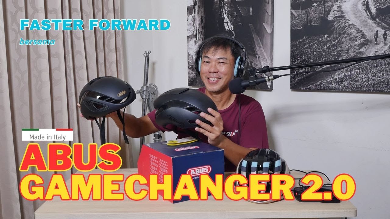 ABUS GAMECHANGER 2.0 Fast Forward Ini Pasti Akan Jadi Helm Aero Anda ...